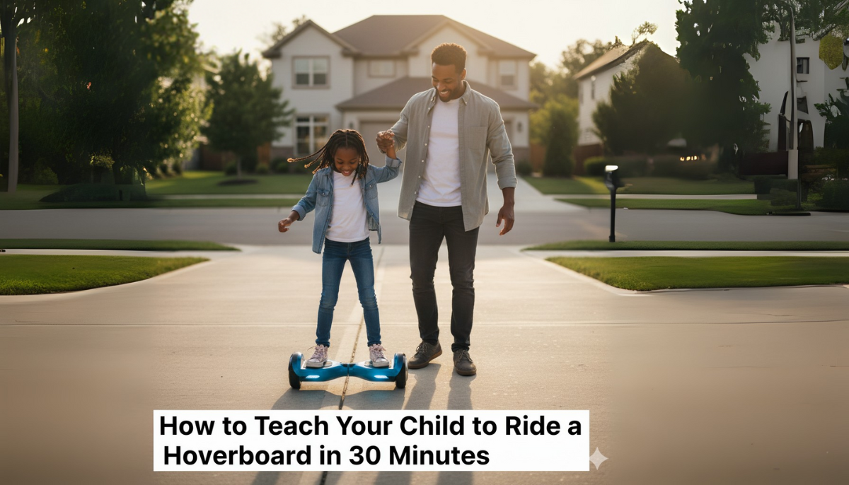 How to Teach Your Child to Ride a Hoverboard in 30 Minutes